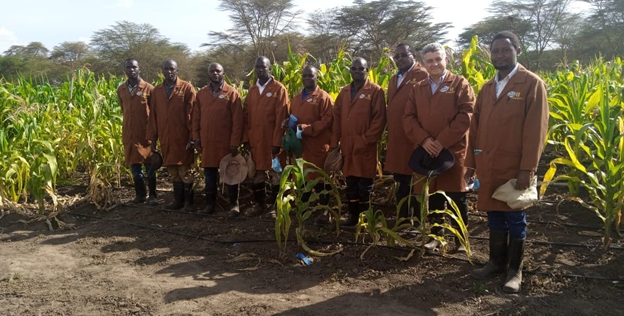 MLN Diseases portal » Visit of partners, farmers and key stakeholders ...